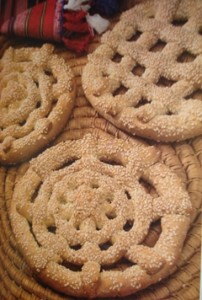 Glystarkes (Sweet Sesame Rusk's) | Greek Recipes