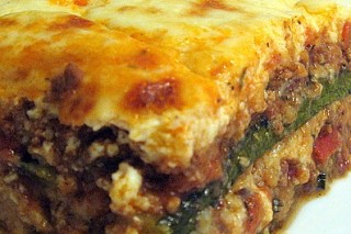 Moussaka with Zucchini - Mousakas Kolokythakia | Greek Recipes