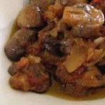 Mushroom & Onion Stew - Stifatho (Stifado) me Manitaria | Greek Recipes